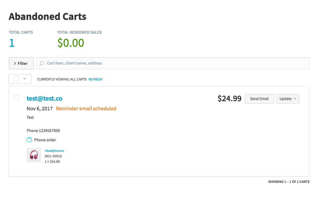 Track Abandoned Carts (Third Party Store) – Website Help