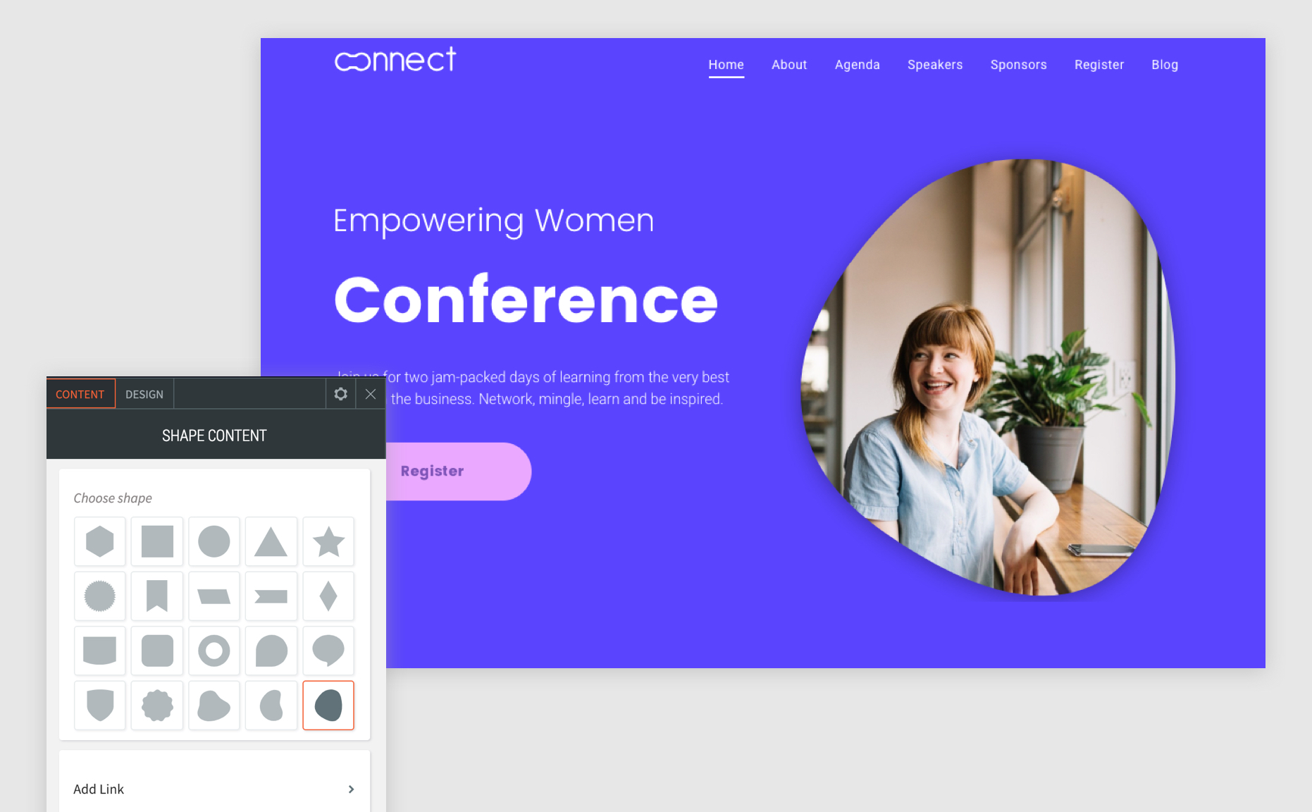 Widgets: Shape – Website Help